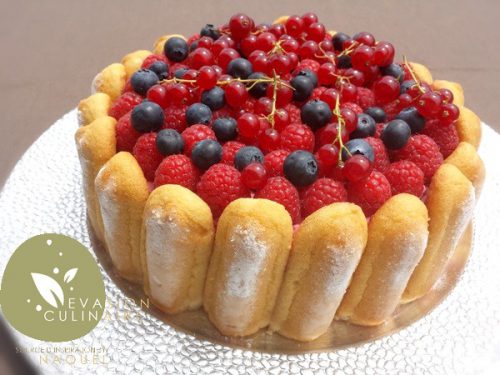 Charlotte aux fruits rouges - Samia