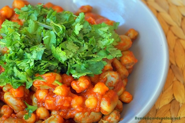 Doubara aux pois chiches et fèves de Biskra - Samia